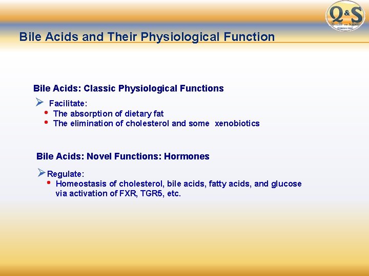 Effects Of Bile Acid Sequestration On Bile Acid