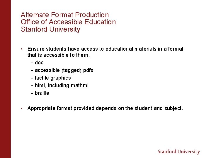 Writing Effective Alternative Text Robin Cole Alternate Format