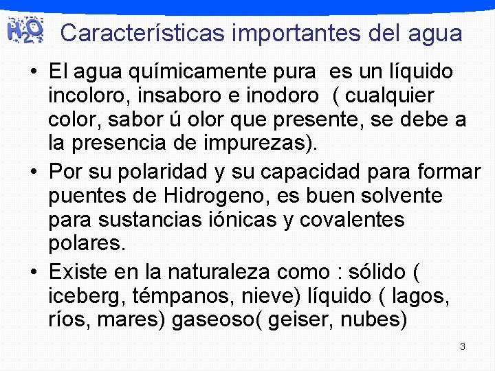 El Agua y Soluciones Semana No 7 2021