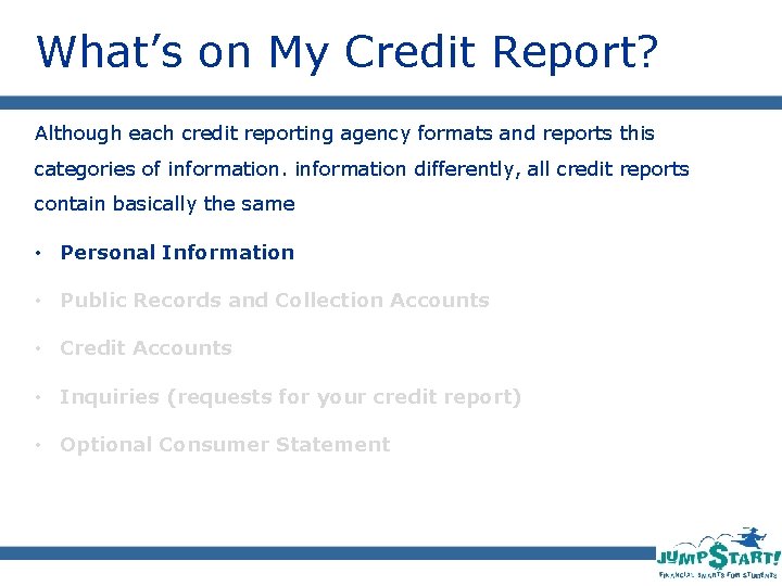 What You Need to Know About Your Credit