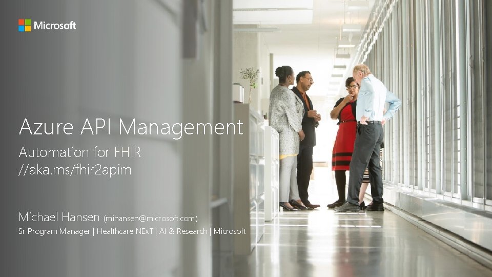 Azure API Management Automation for FHIR aka msfhir
