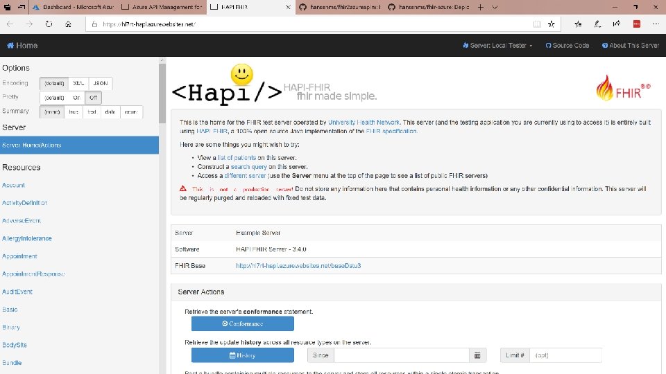 Azure API Management Automation for FHIR aka msfhir