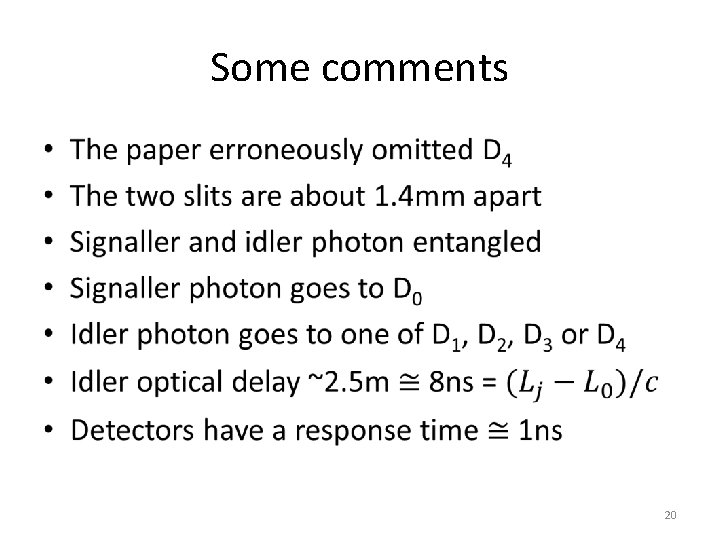 The Delayed Choice Quantum Eraser Experiment Presented by