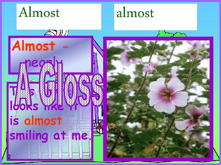 The story is about a boy that has