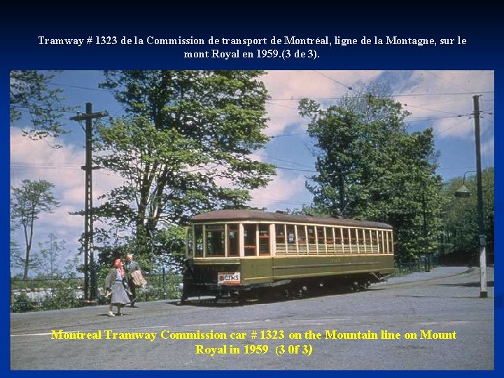 Tramway de Tramways Montral Montreal Source STM Archives