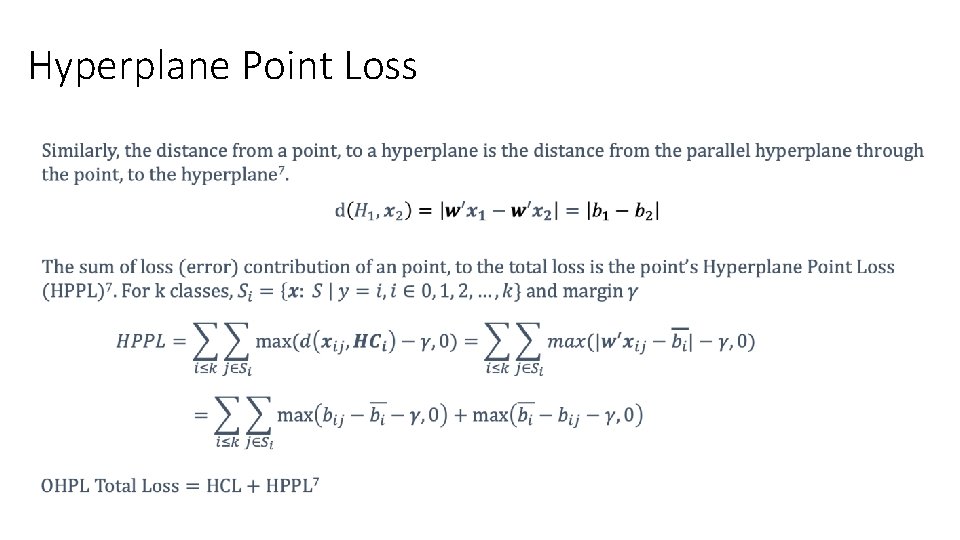 Ordinal Hyperplane Loss Bob Vanderheyden Ying Xie Introduction