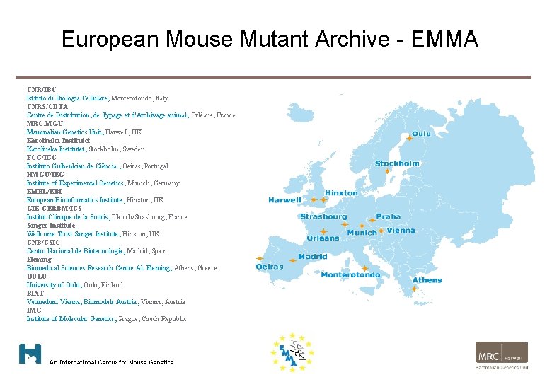 An overview of the MRCHarwells cryopreservation service Martin