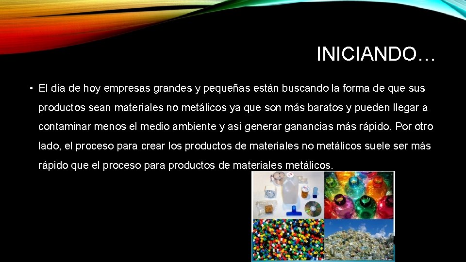 MATERIALES NO METALICOS MAS ULTILIZADOS EN LA INDUSTRIA