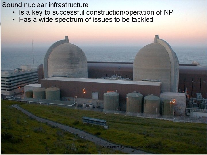 Nuclear Power Planning with focus on infrastructure building