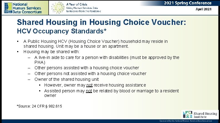 Shared Housing Beyond the Pandemic Now is the
