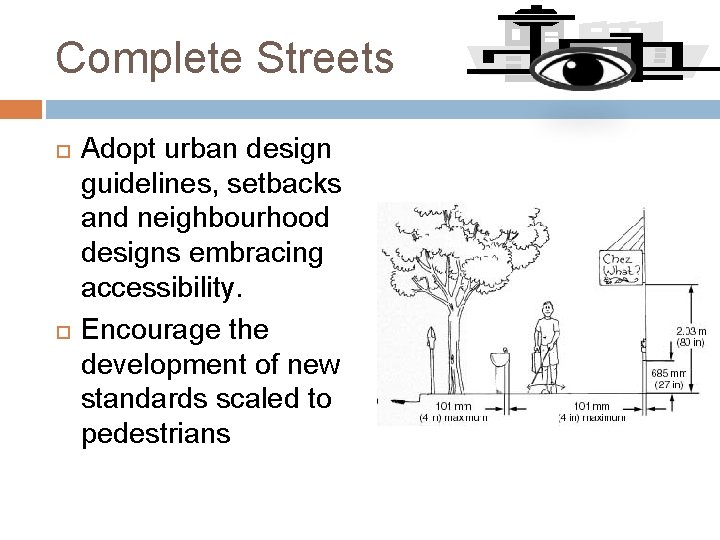 DESIGNING VISUALLY ACCESSIBLE CITIES AND COMMUNITIES OPPI CONFERENCE