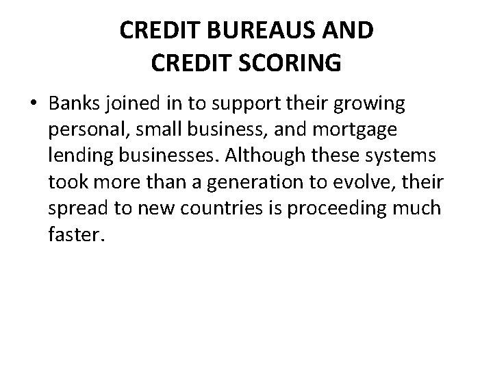 Summary of the Last lecture BUILDING THE INFRASTRUCTURE