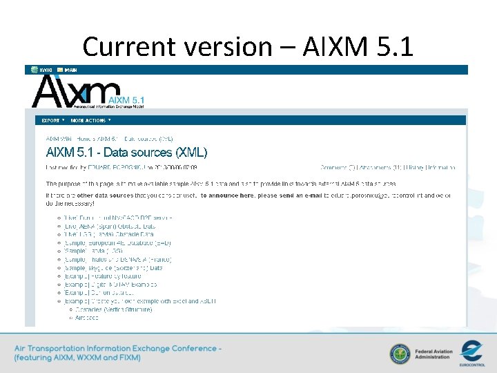 Integrating information towards Digital ATM Information Structures AIXM
