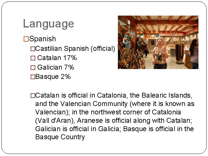 Education in Spain Sarah Froehlich Spanish and Elementary