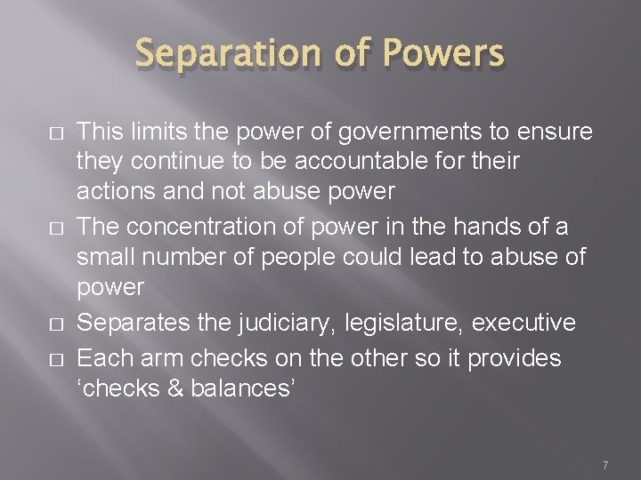 3 2 Structural Protection of Rights 1 Key