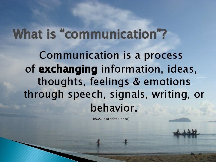 Introduction to Communication ENGL 5 Business Communication What
