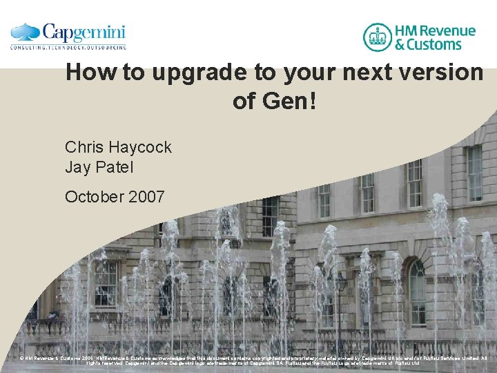 How to upgrade to your next version of