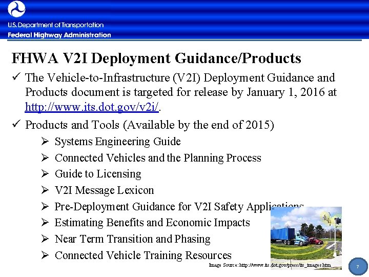 Connected Vehicles Workforce FHWA VehicletoInfrastructure Deployment ...