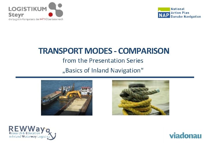 TRANSPORT MODES COMPARISON from the Presentation Series Basics
