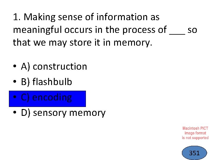 1 Making sense of information as meaningful occurs