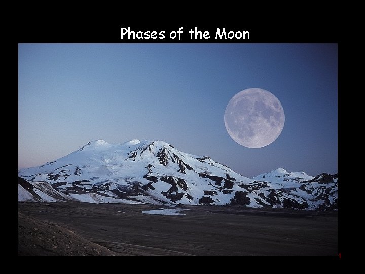 Phases of the Moon 1 Moons Motion The