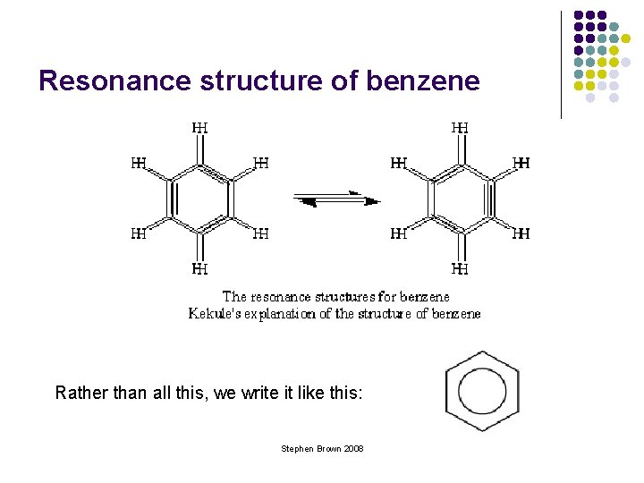A 2 Chemistry Aromaticity Stephen Brown 2008 A