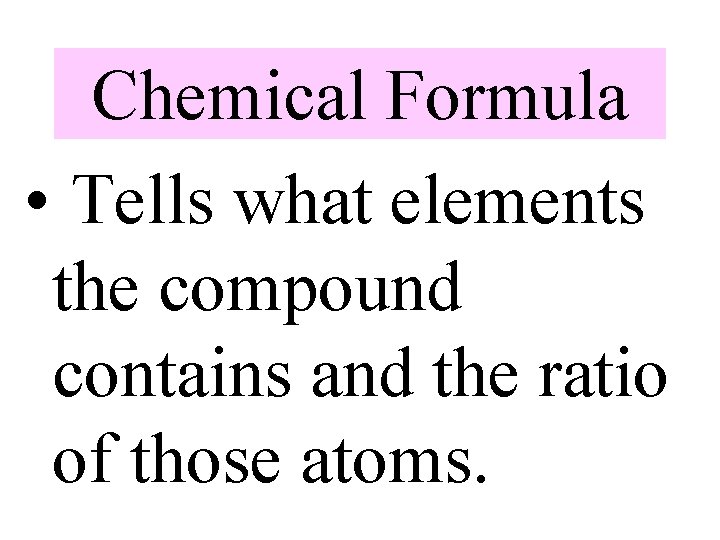 Why Atoms Combine Element a combination of identical