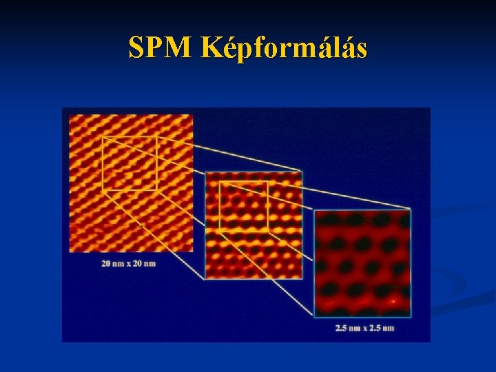 SPM Scanning Probe Microscopy Nanofelbonts mrstechnika Dr Pungor