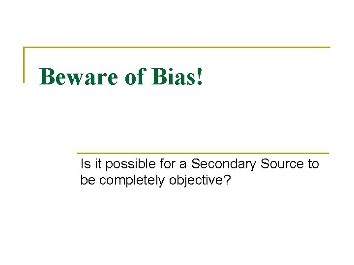 Primary and Secondary Sources the leavings the shards