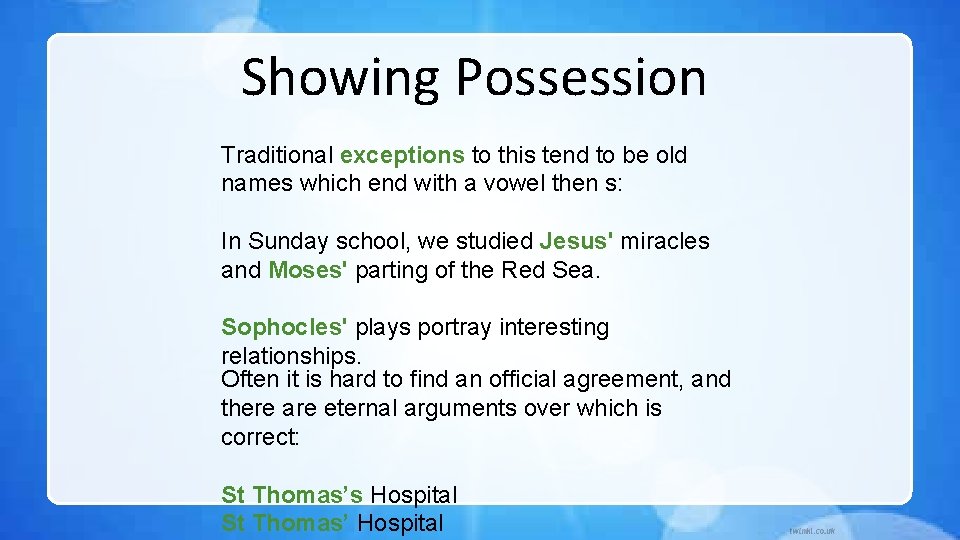 Think and Write This week we will be