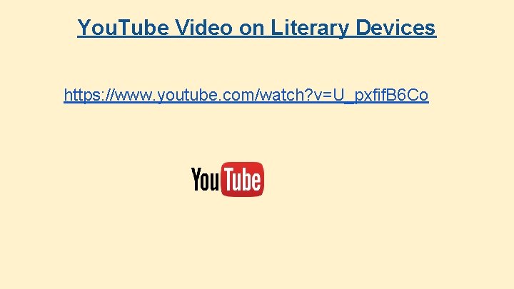 Literary Devices and DAFOREST Objectives To be able