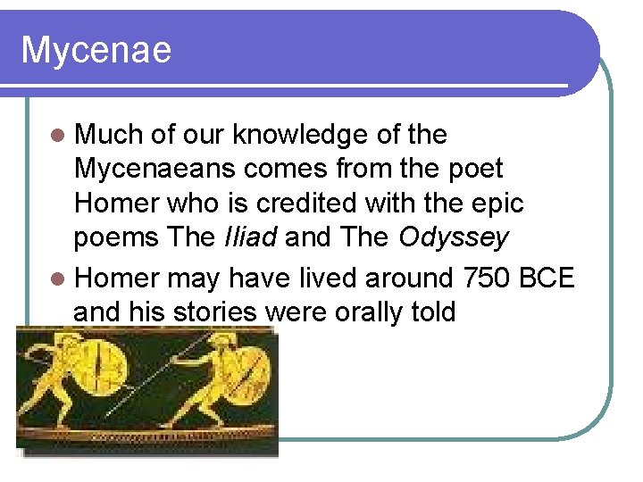 Chapter 5 Greece Section 1 The First Civilizations