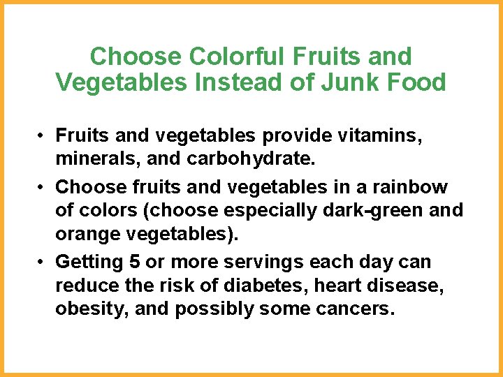 Module 4 Tour de Health and Nutrition Facts