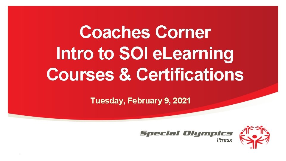 Coaches Corner Intro to SOI e Learning Courses