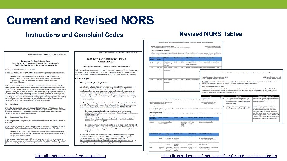 INTRODUCTION TO THE REVISED NATIONAL OMBUDSMAN REPORTING SYSTEM