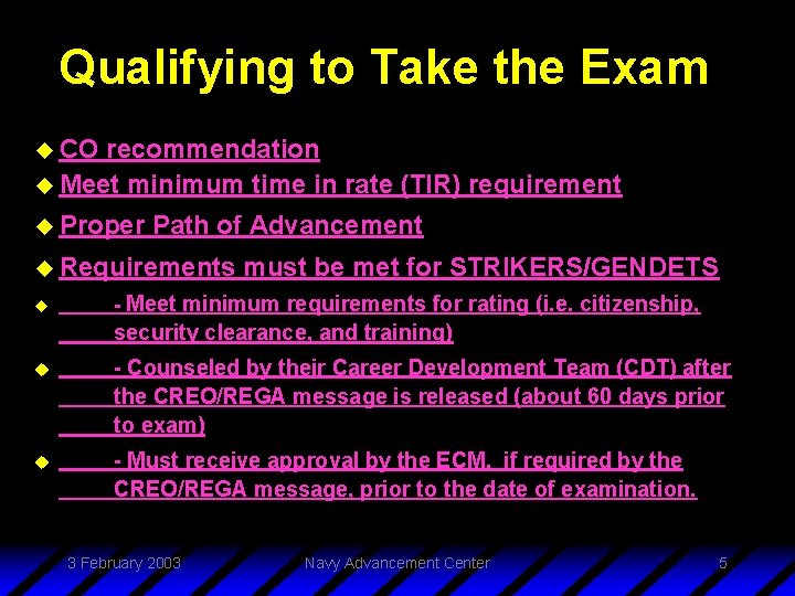 Navy Enlisted Advancement System NEAS Last update May