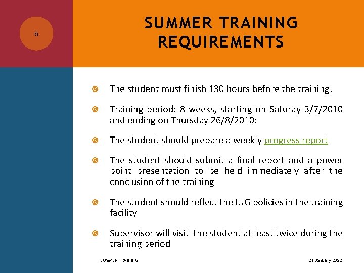 SUMMER TRAINING PREPARED BY ENG IBRAHIM KUHAIL Industrial
