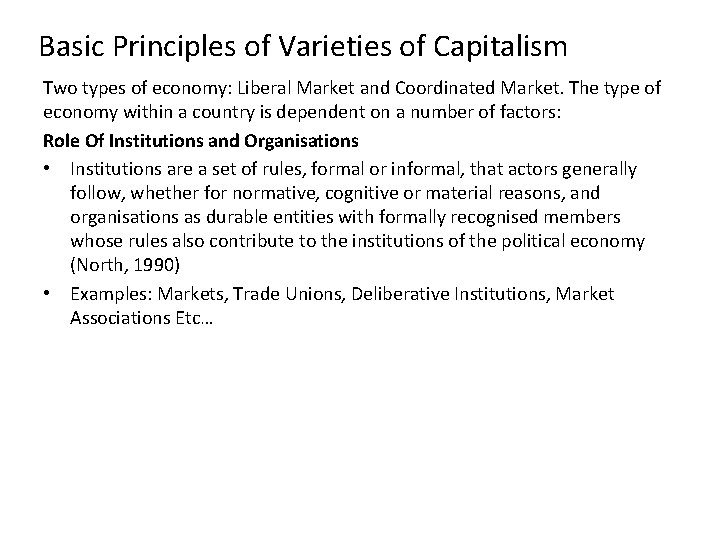 Global Environment of Business Week 4 Seminar Varieties