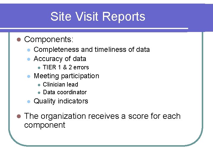 BMC 2 Vascular Presentation Health Care Facility BMC