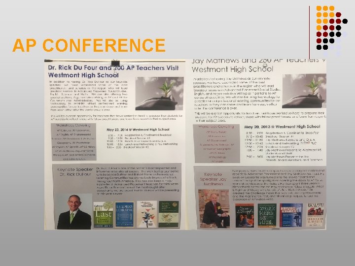 WESTMONT HIGH SCHOOL MODEL PLC Principal Jack Baldermann