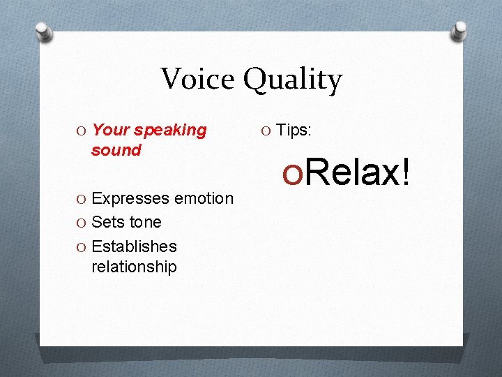 Public Speaking Toolbox ds High school graduates will