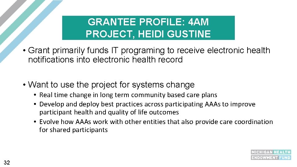 Healthy Aging Evaluation Webinar June 18 2019 WELCOME