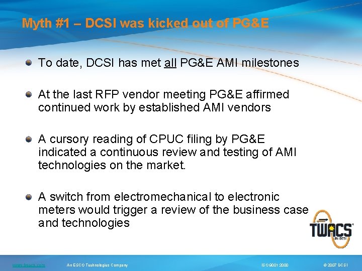 The 10 Myths of DCSI By Doug Varner