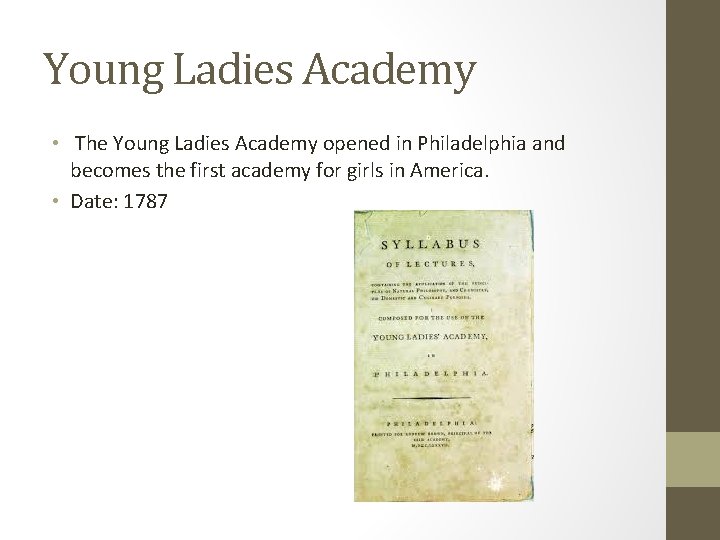 History of US Education Timeline By Kelsey Jankowski