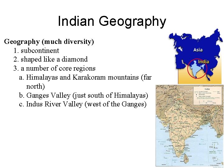 Ancient India India Land of Diversity Major Religions