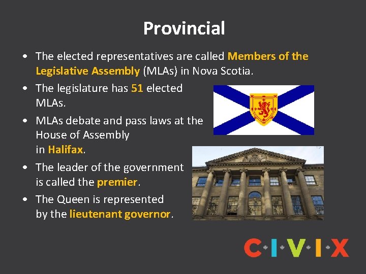 Power Point 3 The Levels of Government Levels