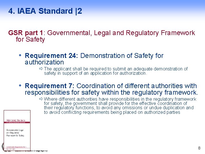 Establishing Safety Infrastructure Licensing Process of Nuclear ...