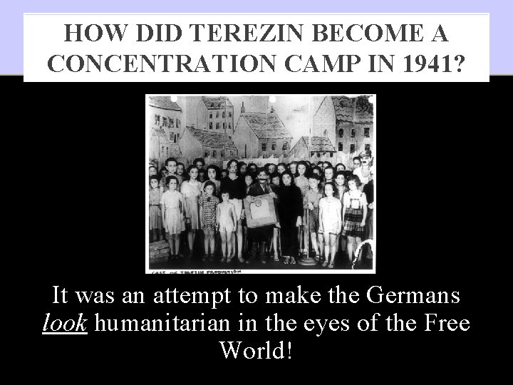 Childrens Drawings and Poems From the Terezin Concentration