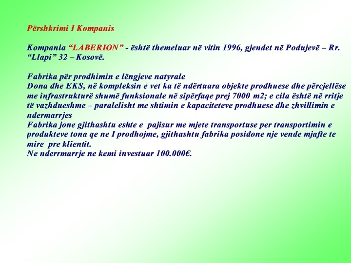 TEMALABERION LENDAORGANIZIM BIZNSEI Mentor Ecc Avni Fetahu KANDIDET