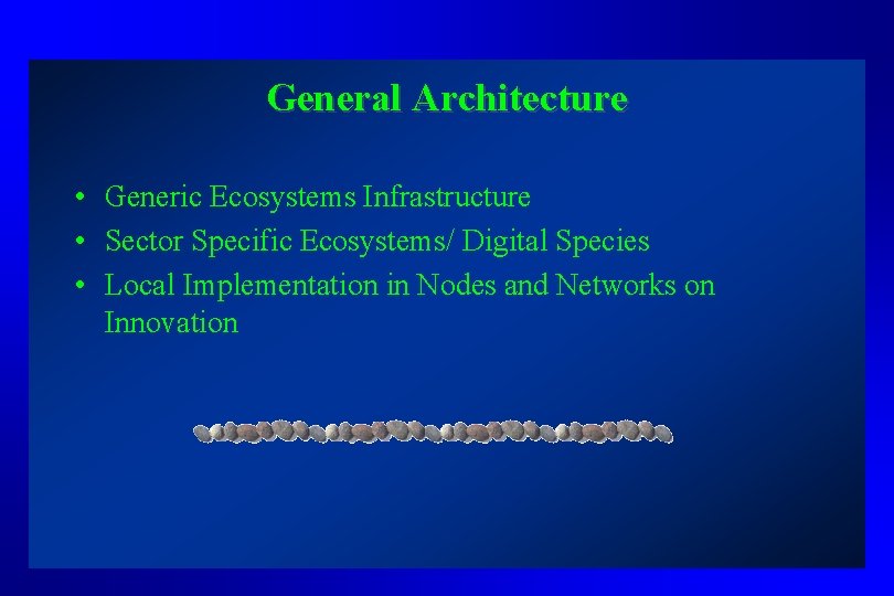 Towards A Network Of Digital Business Ecosystems Fostering